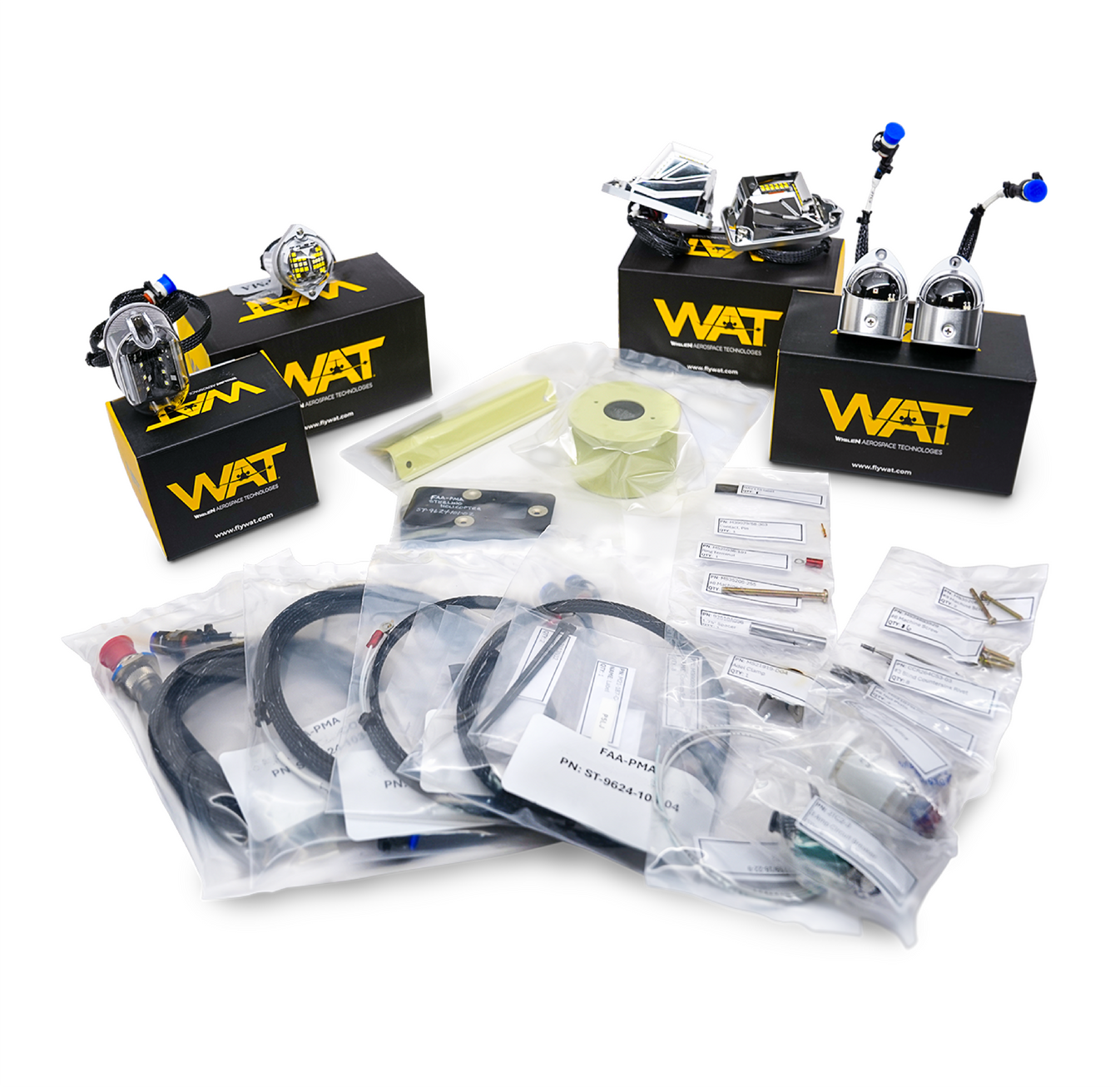 Challenger LED Wingtip and Tail Light Kit | Whelen Aerospace Technologies